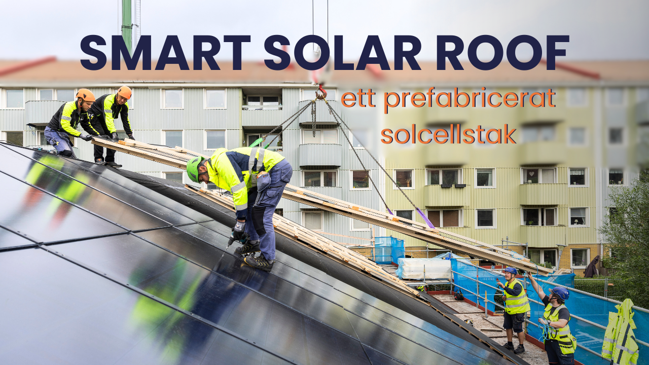 Smart Solar Roof - ett prefabricerade solcellstak - Raymond