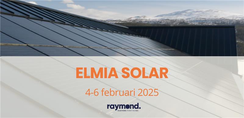 Elmia Solar Jönköping 4-6 februari 2025 - Raymond