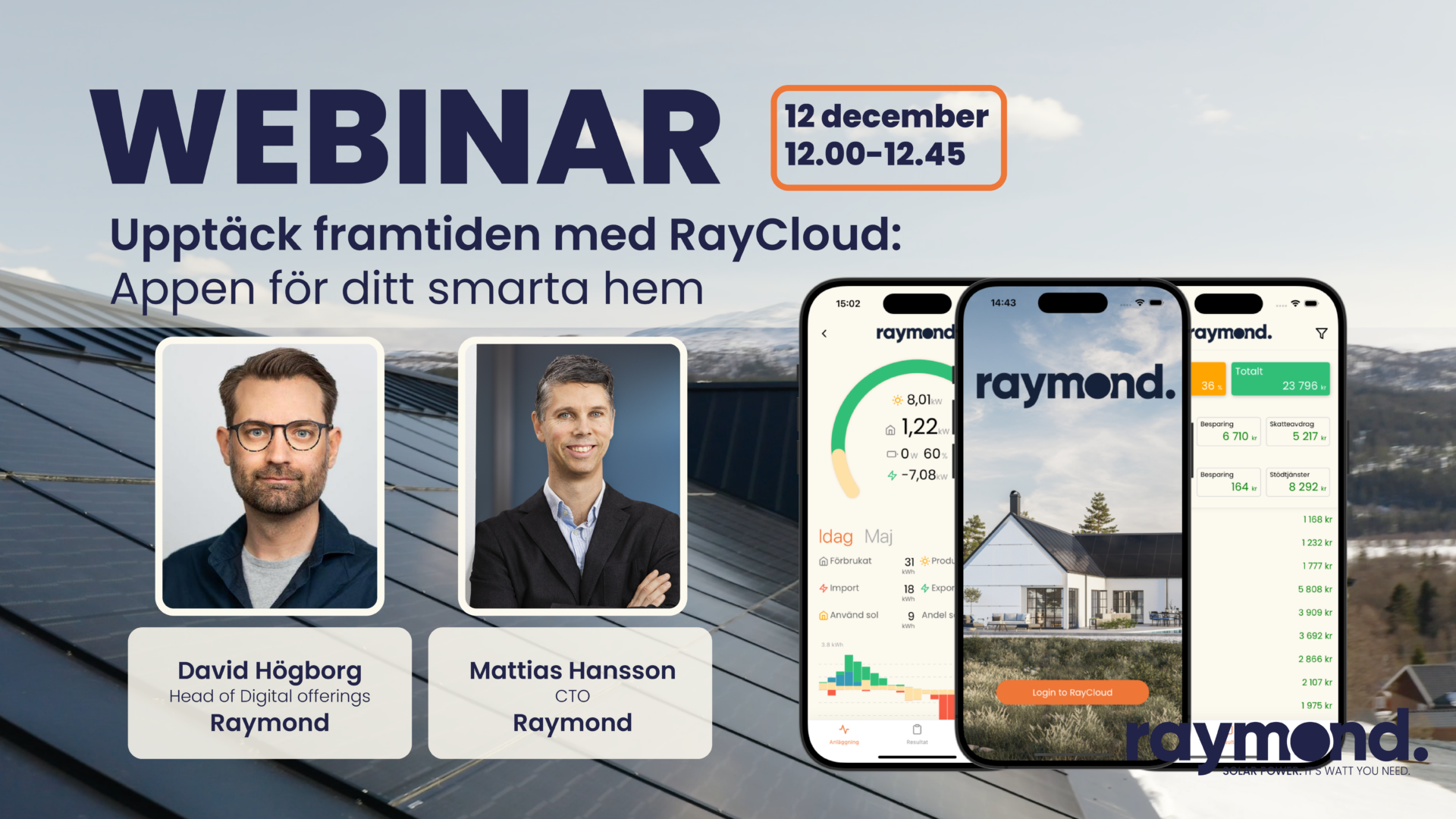 Upptäck framtiden med RayCloud – Appen för ditt smarta hem! - Raymond