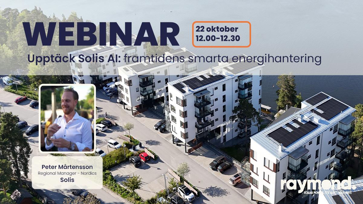 Raymond Academy Webinar: Upptäck Solis AI – framtidens smarta ...